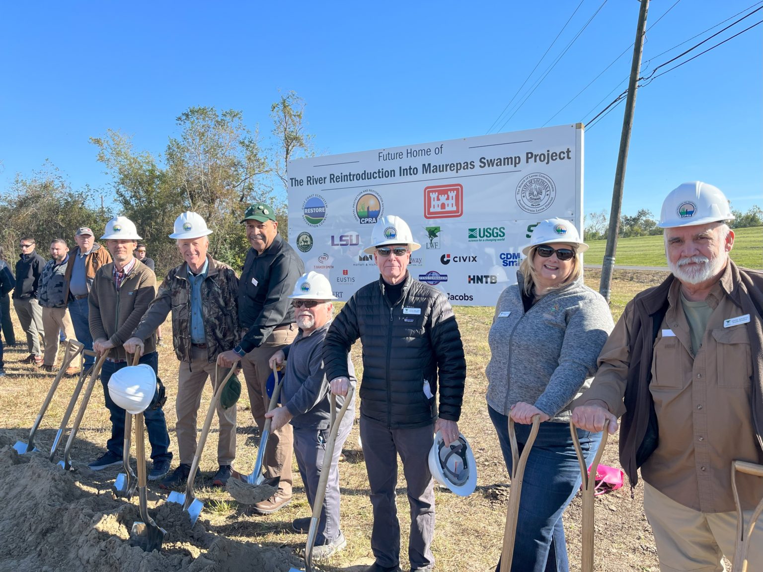 Maurepas Swamp Restoration Project Now In Construction! - Louisiana ...