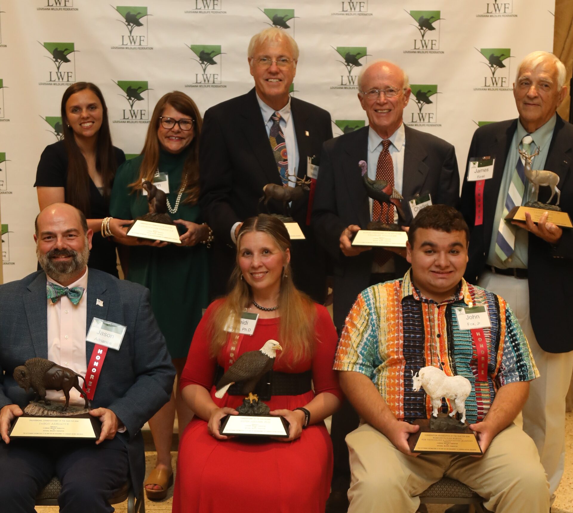 LWF Honors 2024 Conservation Achievement Award Recipients - Louisiana Wildlife Federation