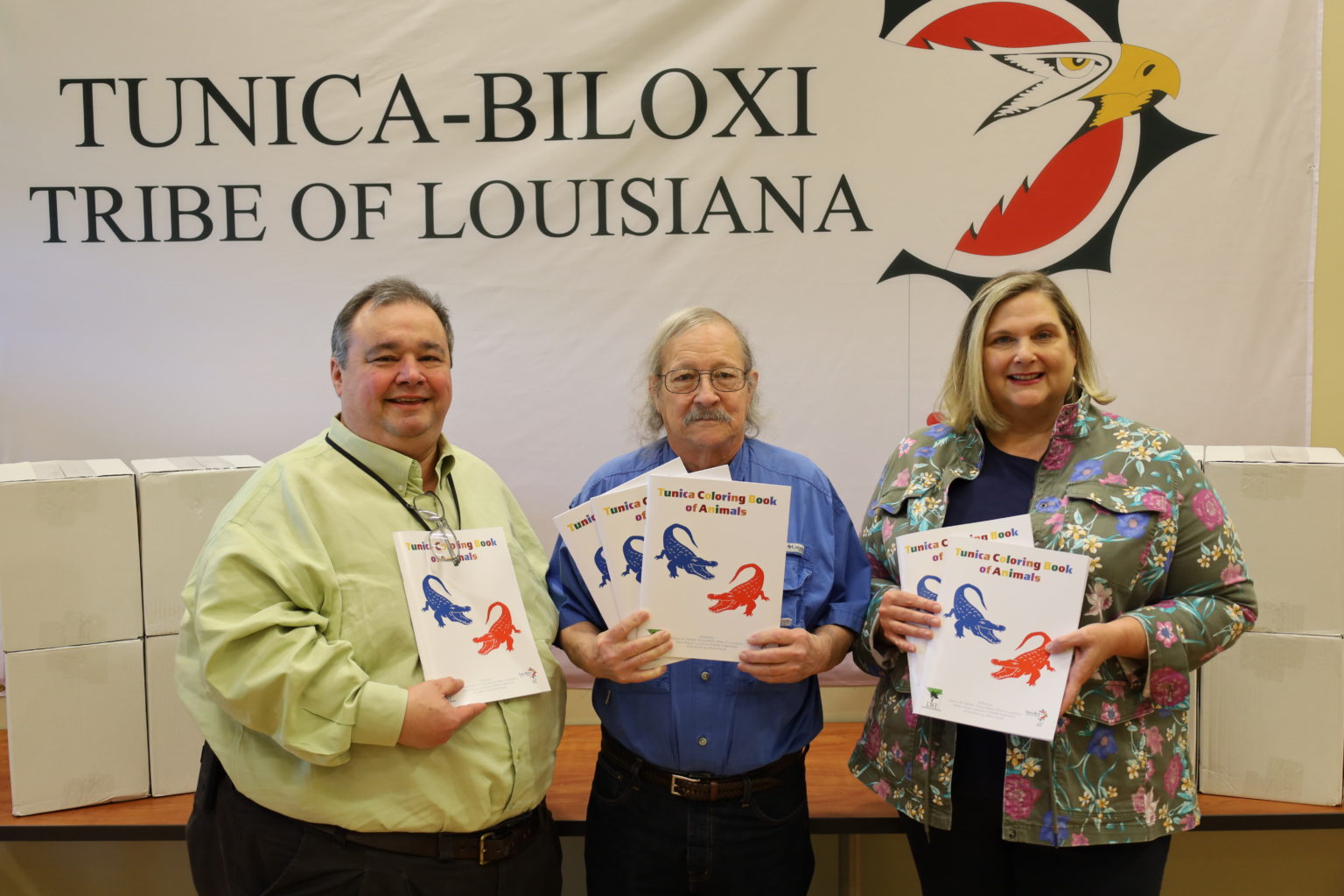 LWF, Tunica-Biloxi Tribe Publish Coloring Book To Help Reawaken Tunica ...