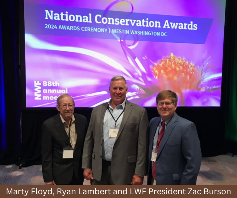 Two Louisianans Win Prestigious National Awards - Louisiana Wildlife ...