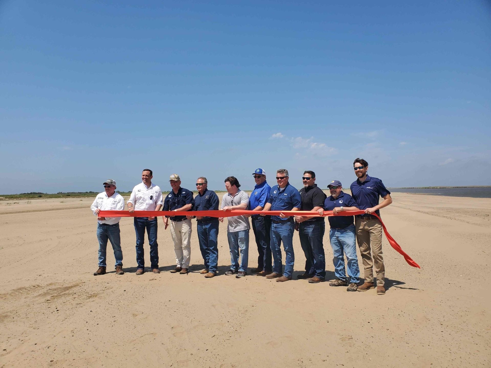 State celebrates Louisiana’s newest six miles of land in Plaquemines ...
